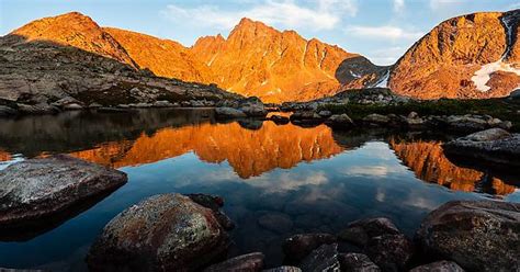 Sunset In Indian Basin In The Wind River Range Album On Imgur