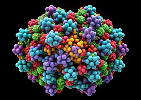 Detailed Atomic Structure Of A Membrane Protein A 3d Molecular Model