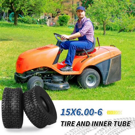 15x600 6 Tire And Inner Tube Set Tr 13 Straight Valve