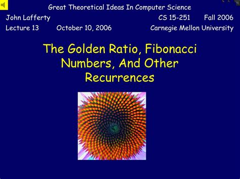Ppt The Art And Mathematics Of Fibonacci Sequences Powerpoint