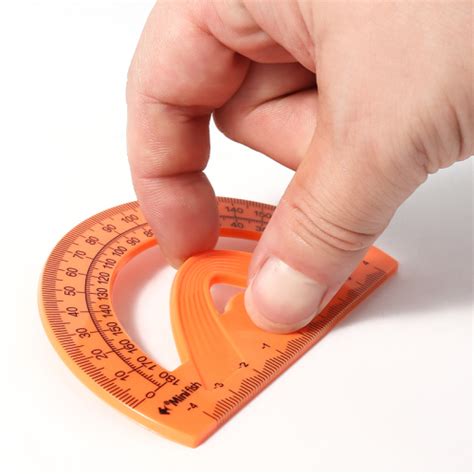 Wm91786pcs 30cm Dual Scale Compass Math Set Mini Fish