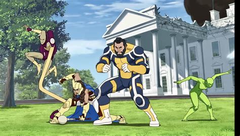 Anime Feet Invincible Green Ghost