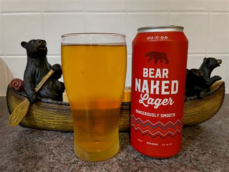 Barely Bare Bear Cranky Old Men Drinking Beer