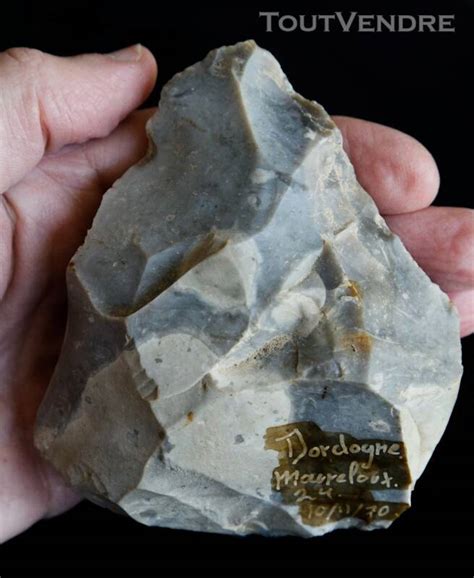 Acheulean Hand Axe Biface Silex Early Neanderthal Dordo Ferney