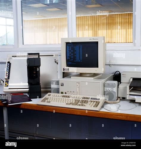 Multimedia Set Up Computer Printer Speakers Keyboard And