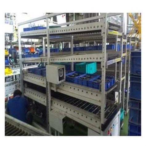 Stainless Steel And Plastic Kitting Bin Conveyor Length 40 60 Feet At