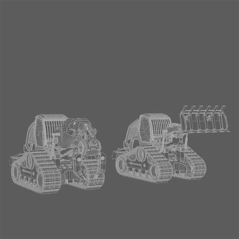 3d Tractor Model Turbosquid 2260497
