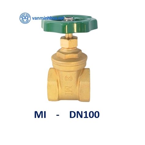 Van Cửa đồng Mi Pn10 Dn100 Cỡ Lớn Bền áp Lực