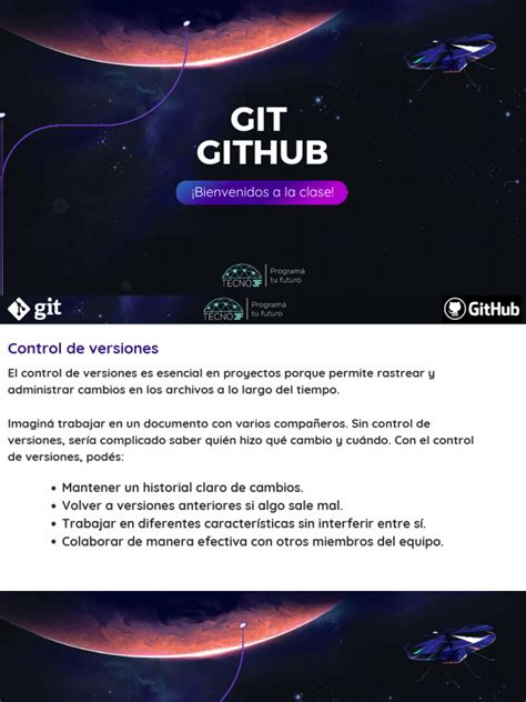 Git Github Pdf Control De Versiones Ingeniería De Software