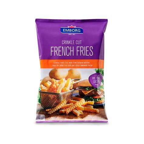 Emborg French Fries Crinkle 1kg Jaya Grocer Trendcell Sdn Bhd Ssm