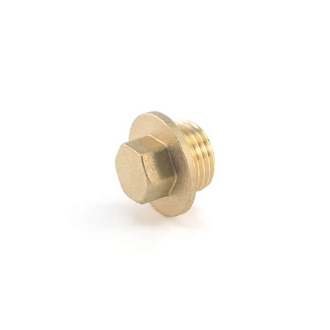 Flanged Plugs With Undercut Brass Bsp Threaded 6593 Uk