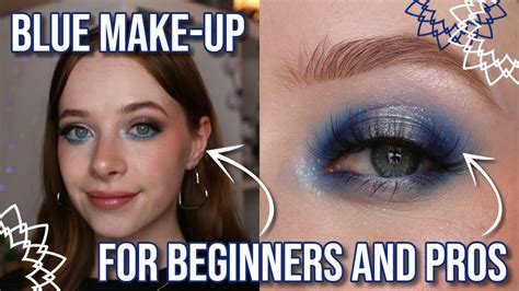 Blue Make Up For Beginners And Pros Easy Make Up Tutorial Youtube