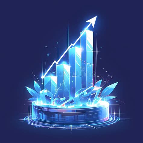 A Symphony Of Progress Vibrant Graphs And Charts Stock Illustration Illustration Of