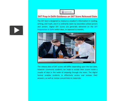 Ppt Sat Prep In Delhi Guidance On Sat Score Released Date Powerpoint Presentation Free To