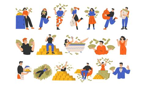 Creative Illustrations Of Wealth And Success Concepts 71288390 Vector