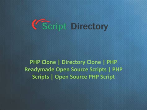 Ppt Php Scripts Open Source Php Script Powerpoint Presentation Free Download Id8167275