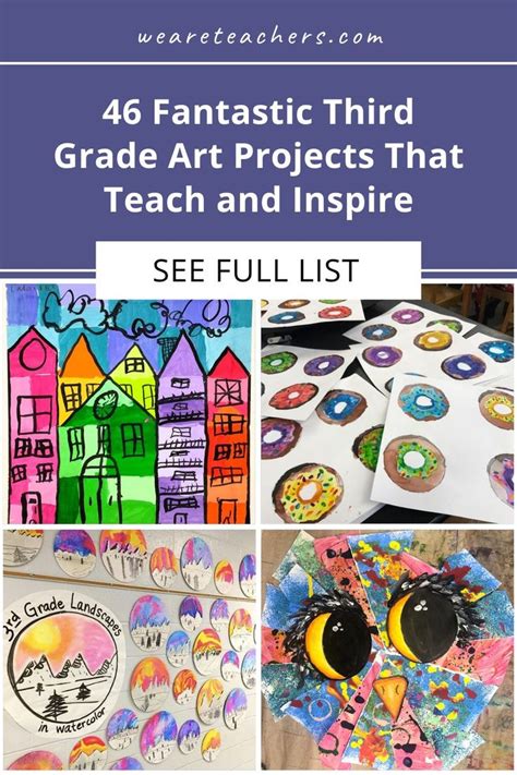 54 Fantastic 3rd Grade Art Projects That Teach And Inspire Third