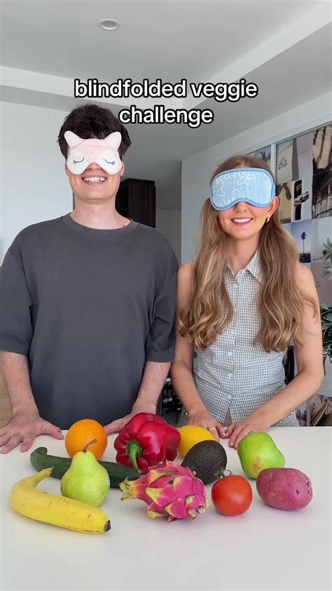 Blindfolded Veggie Challenge With Friends Tiktok