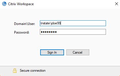 Citrix Workspace Instructions