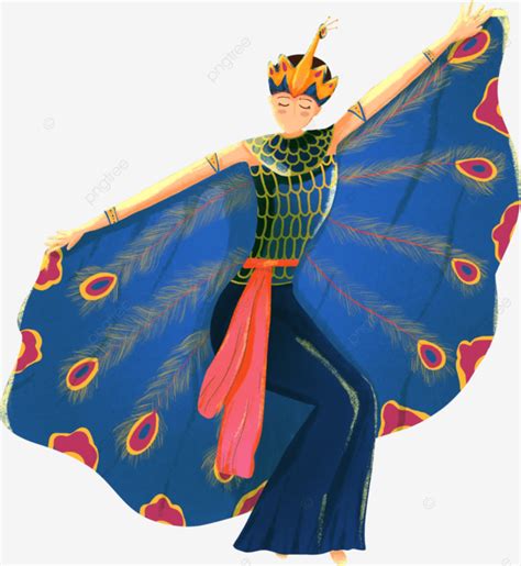 Indonesian Traditional Peacock Dance Peacock Dance Traditional West