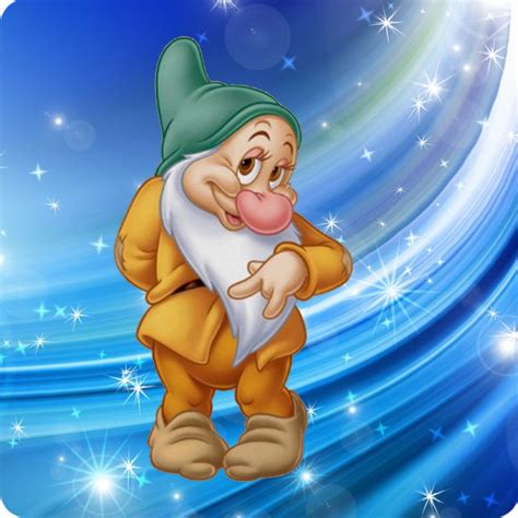 Snow White Bashful Wooden Coaster