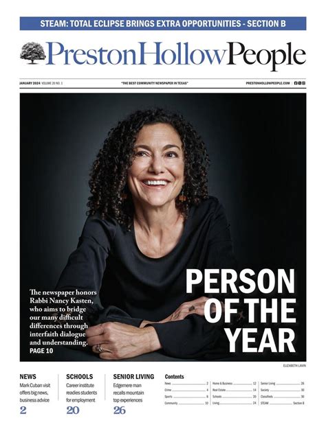 Preston Hollow People January 2024 Abigail Erickson Torres