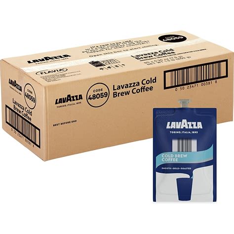 Lavazza Cold Brew Iced Coffee Flavia Freshpacks 80carton 48059 Image 1