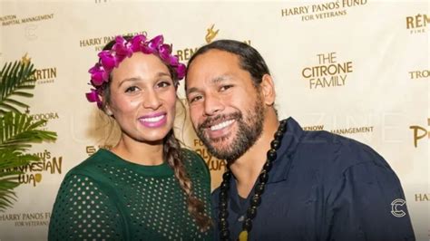 Who Is Theodora Holmes The Inspiring Story Of Troy Polamalus Wife