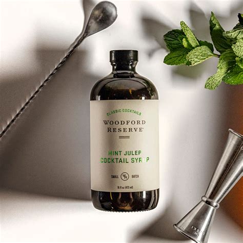 Woodford Reserve® Mint Julep Cocktail Syrup Bourbon Barrel Foods