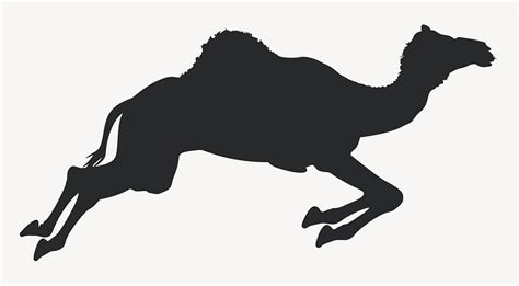 Png Camel Jumping Silhouette Illustration Premium Png Rawpixel