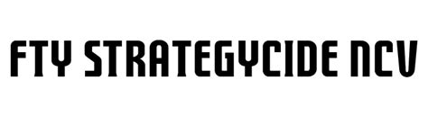 Fty Strategycide Ncv Fuente