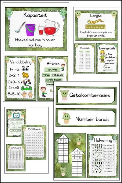 Cactus Mathematics Theme · Dazziling School Decor