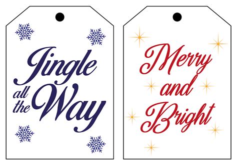 Christmas Mistletoe T Tags 10 Free Pdf Printables Printablee