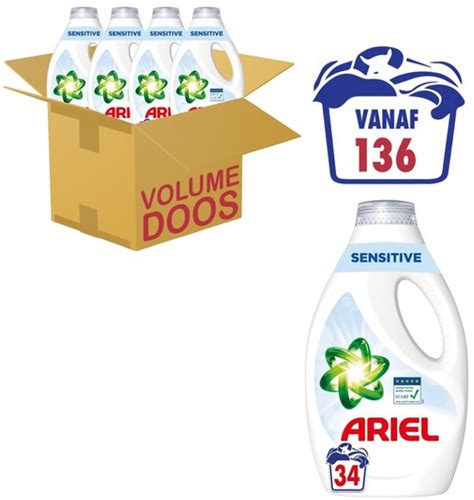 Ariel Sensitive 4 X 125l Bol