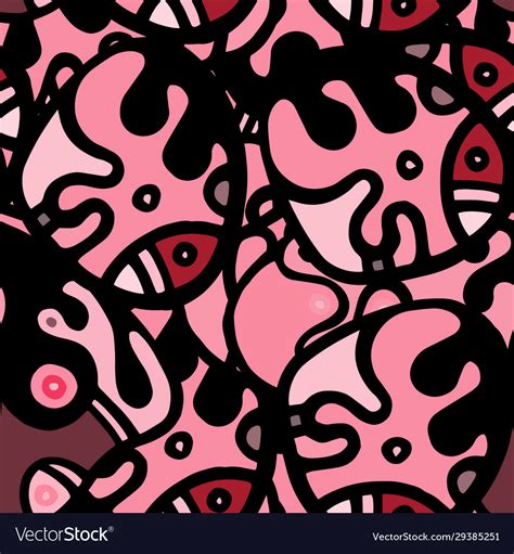 Entangle Print Royalty Free Vector Image Vectorstock