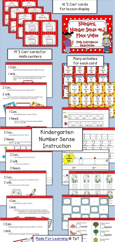 Fun And Engaging Math Workshop Or Center Activities For Kindergarten Math Kindergarten Math