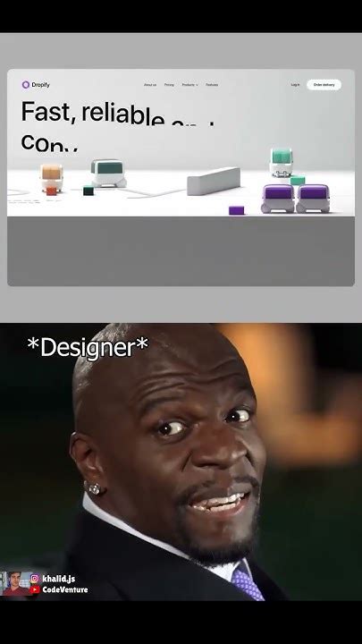 Designer Also Make It Responsive Coding Programming Javascript Python Youtube