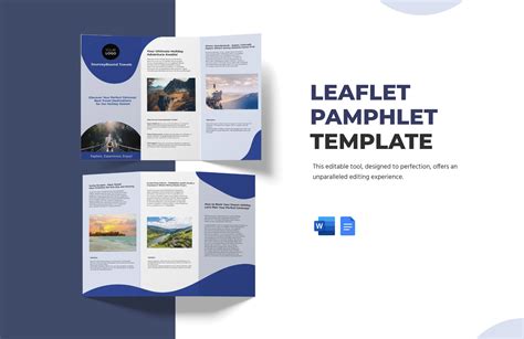 Free Editable Leaflet Templates In Word To Download