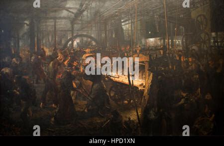 Adolph Menzel The Iron Rolling Mill Digital Improved Reproduction