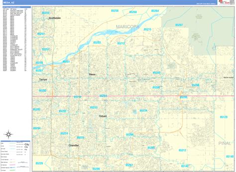 Maps Of Mesa Arizona