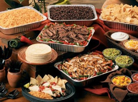 Mexican Wedding Buffet Menus