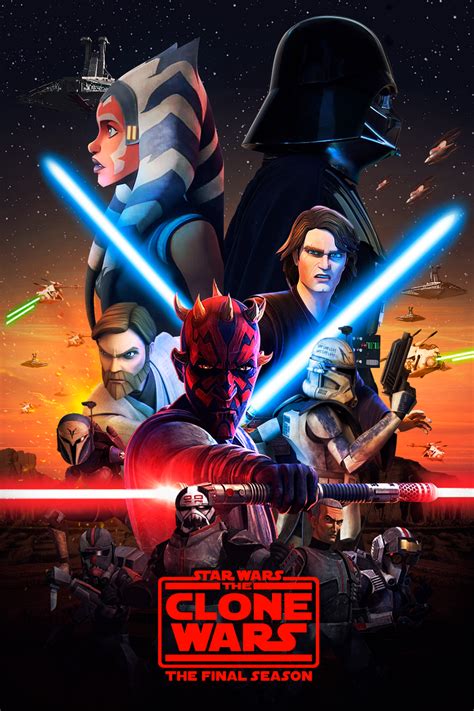 Star Wars The Clone Wars Season 7 Key Art Poster Artofit