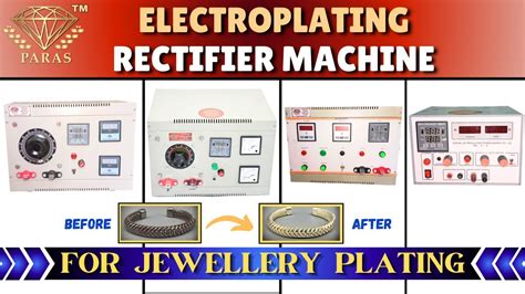 Rectifier Machine For Silver Copper Gold Plating Youtube
