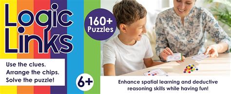 Mindware Logic Links Puzzle Games Brain Teaser Puzzles