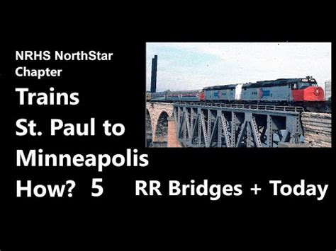 296 Mandnb Railroad How Did Trains Go St Paul To Minneapolis 5