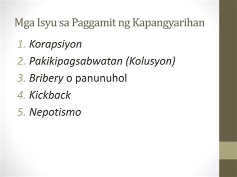Modyul 16 Isyung Moral Tungkol Sa Paggawa At Paggamit Ng Kapangyarihan