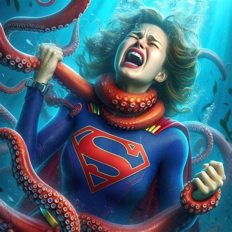Supergirl Helpless 42 Underwater By Chris C84 On Deviantart
