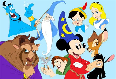 Disney Character Collage By Danthedoodle On Deviantart