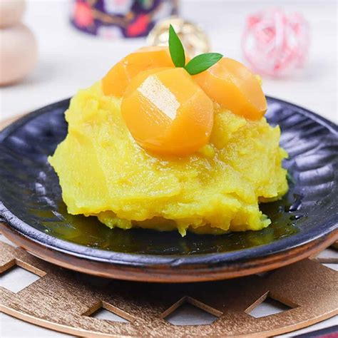 Kuri Kinton Masakan Tradisional Jepang Dari Kastanye Yang Manis