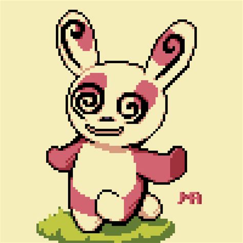 A Dizzy Pokemon Rpixelart